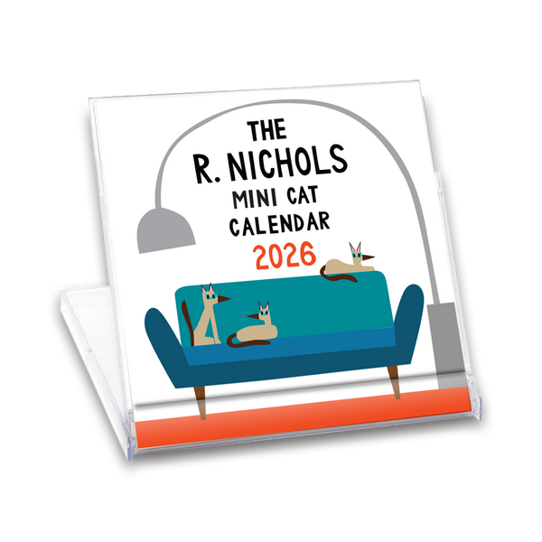 Cat Mini Calendar 2026 – R. Nichols