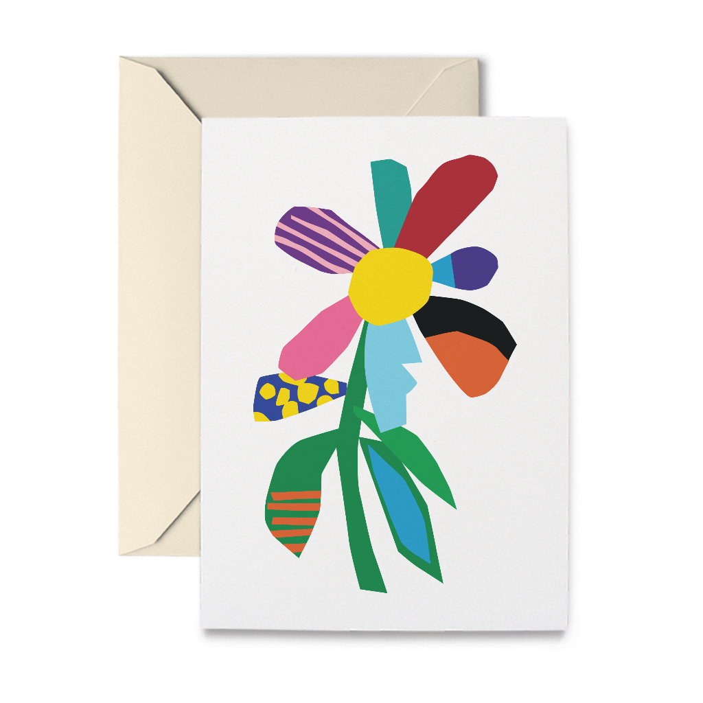 Abstract Floral No. 1 Note Cards – R. Nichols
