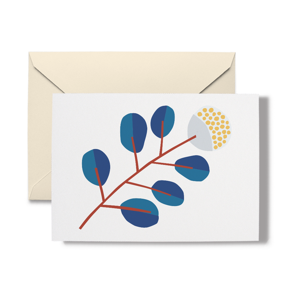Abstract Floral No. 3 Note Cards – R. Nichols