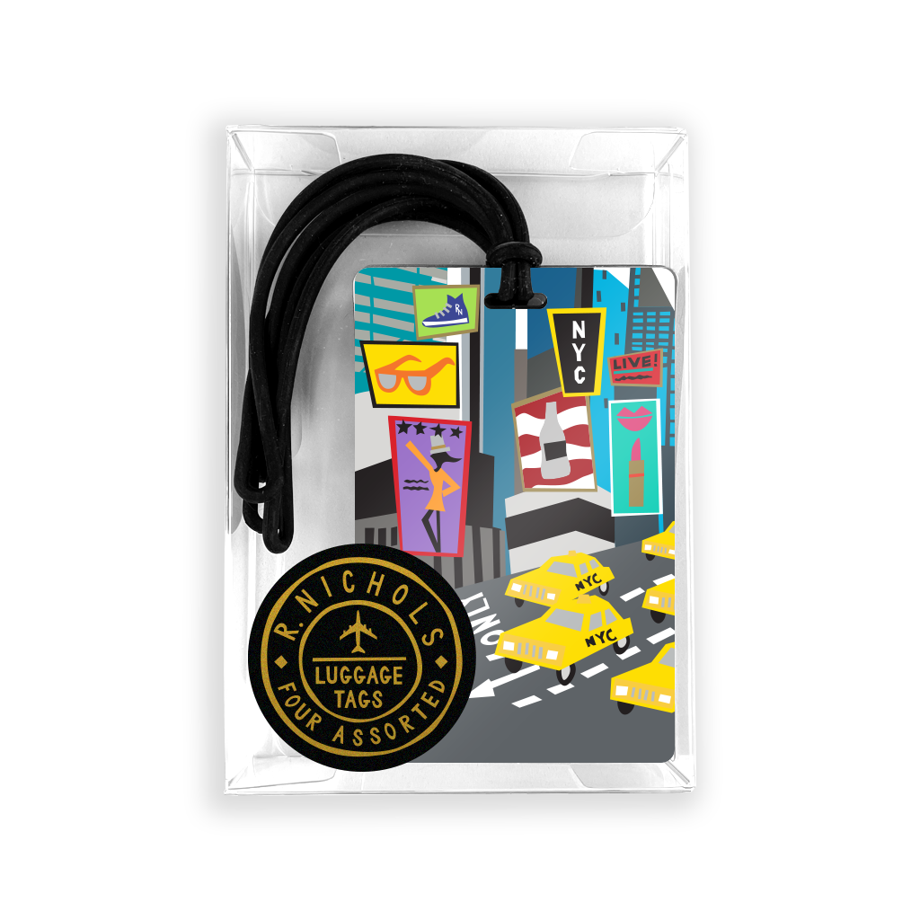 NYC Luggage Tag Set – R. Nichols