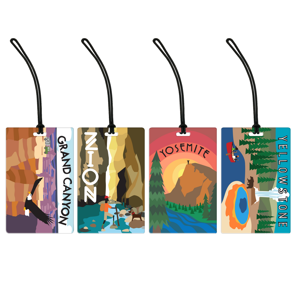 National Parks Luggage Tag Set – R. Nichols