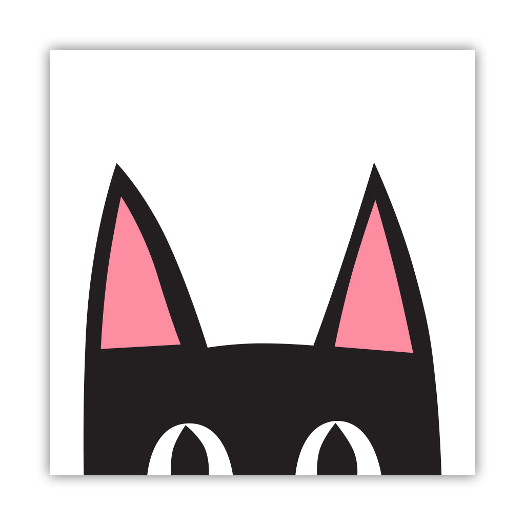 Peeking Kitty Fine Art Print – R. Nichols