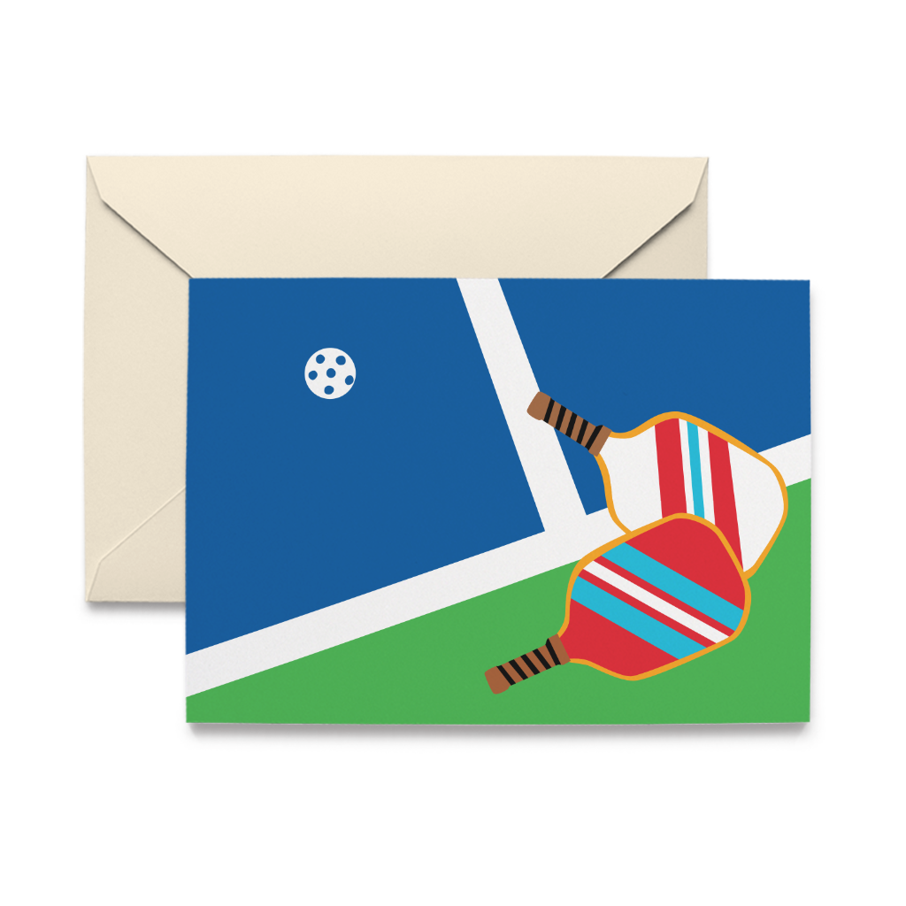 Pickleball Court Note Cards – R. Nichols