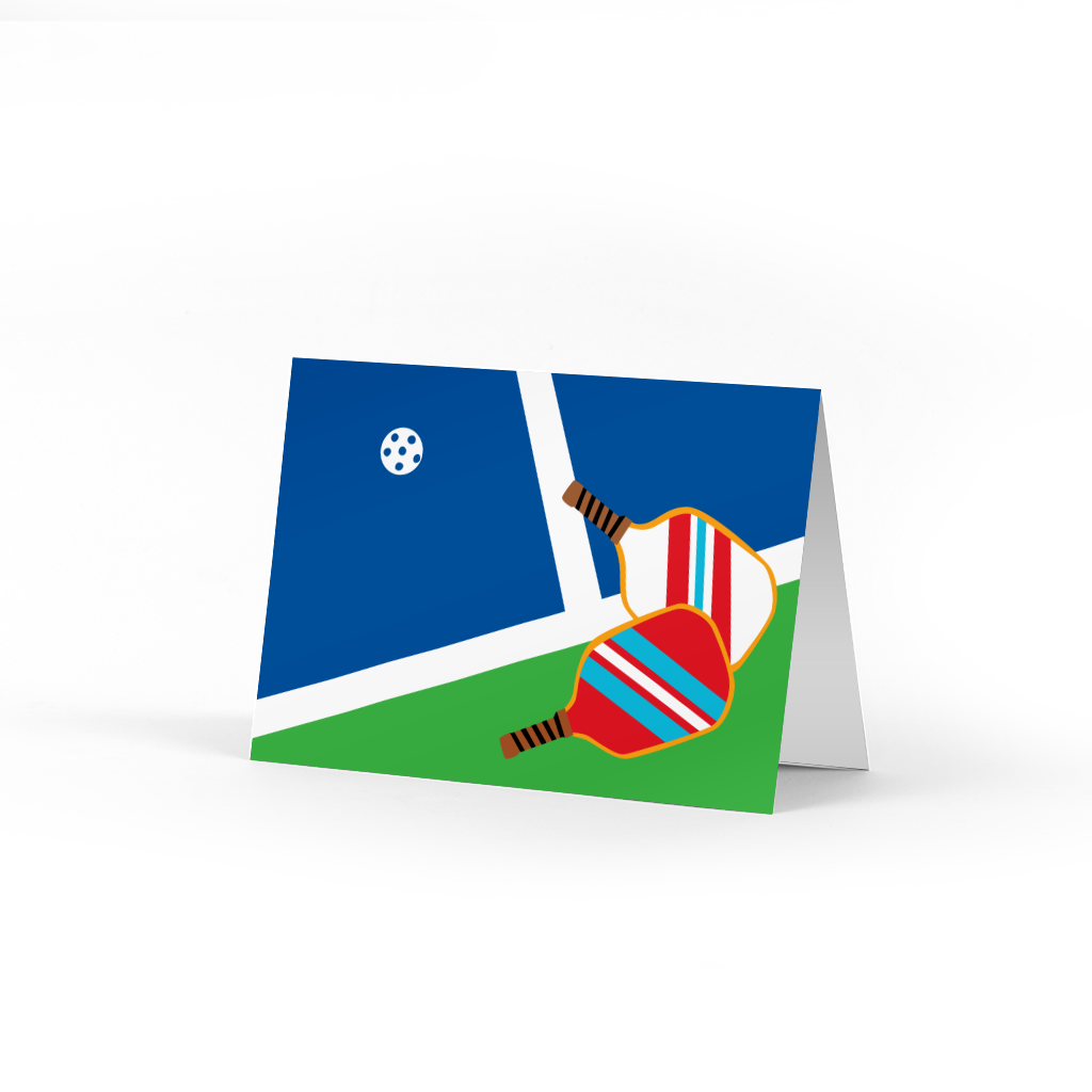 Pickleball Court Note Cards – R. Nichols
