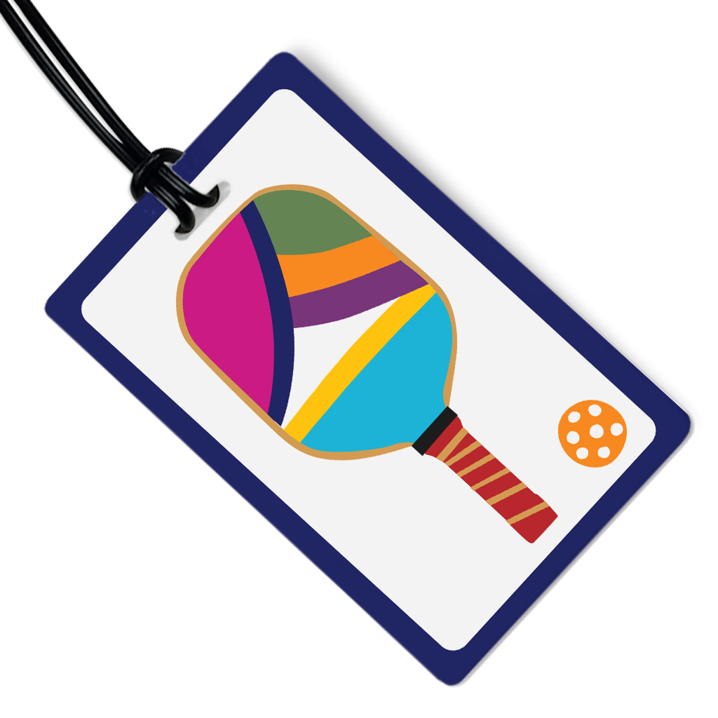 Pickleball Paddle Luggage Tag – R. Nichols