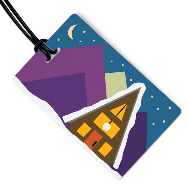 Ski Lodge Luggage Tag – R. Nichols