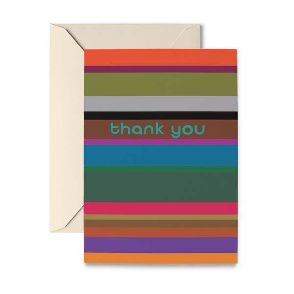 Stripes Thank You Note Cards – R. Nichols