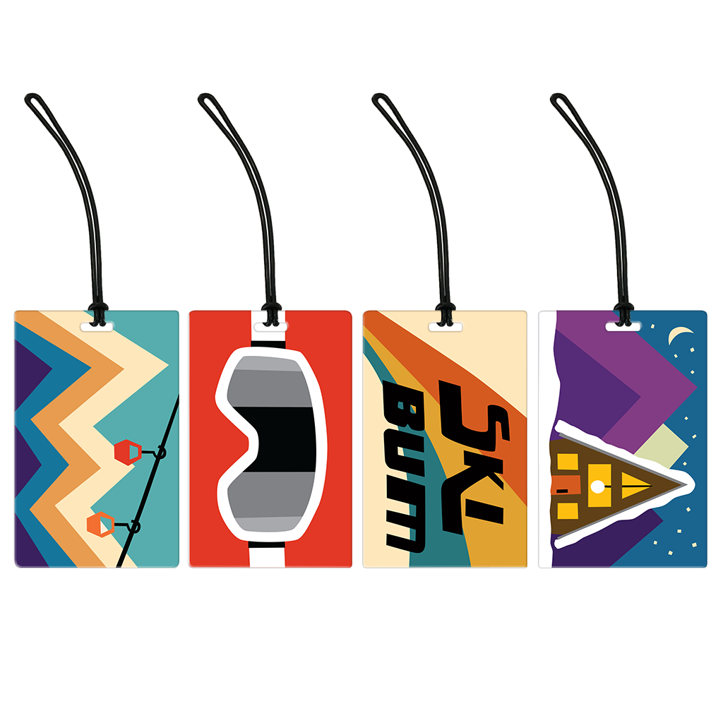 Ski Vacation Luggage Tag Set – R. Nichols
