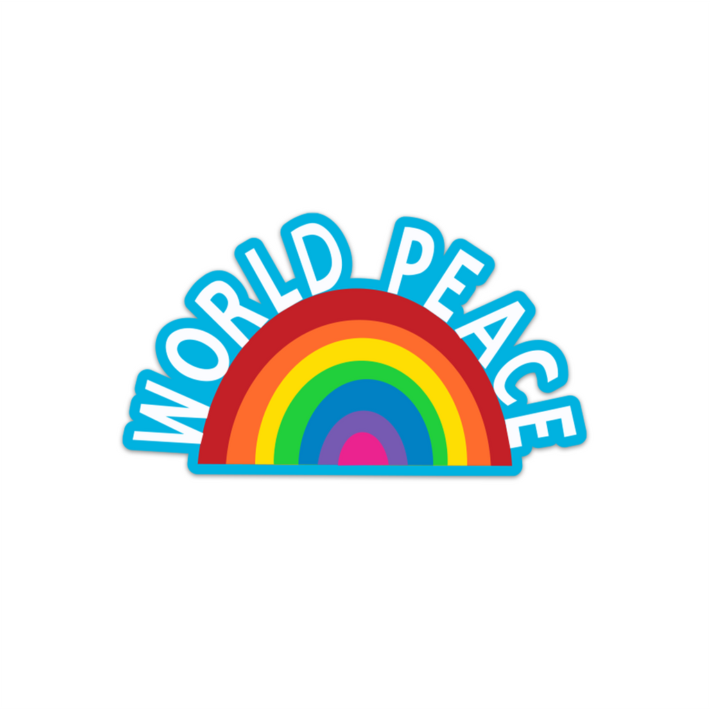 World Peace Sticker – R. Nichols