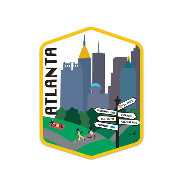 Atlanta Sticker – R. Nichols