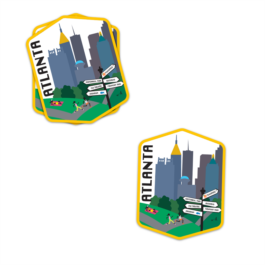 Atlanta Sticker – R. Nichols