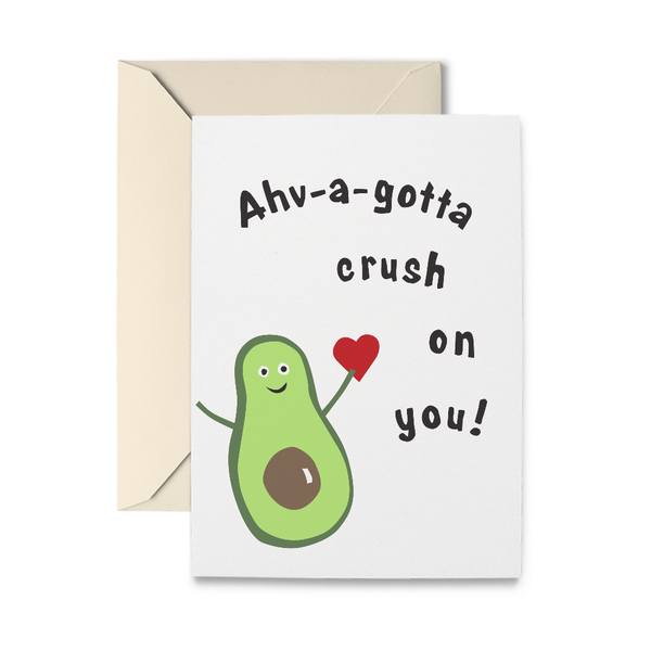 Avocado Love Greeting Card – R. Nichols