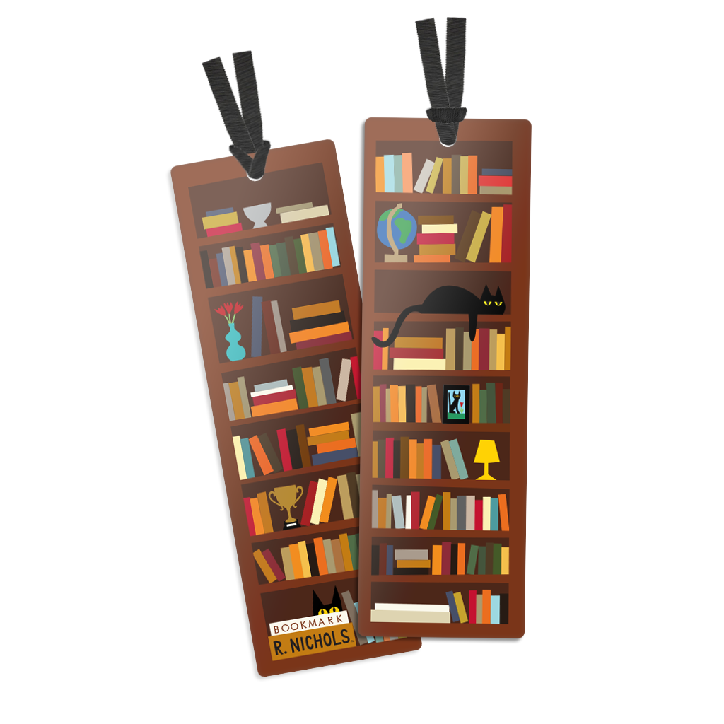Bookcase Bookmark – R. Nichols
