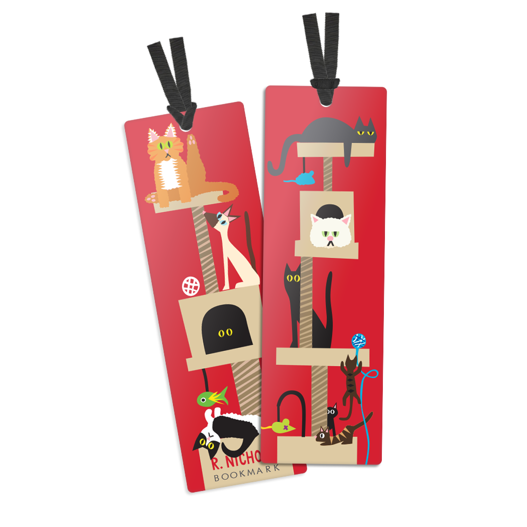 Cat Tree Bookmark – R. Nichols