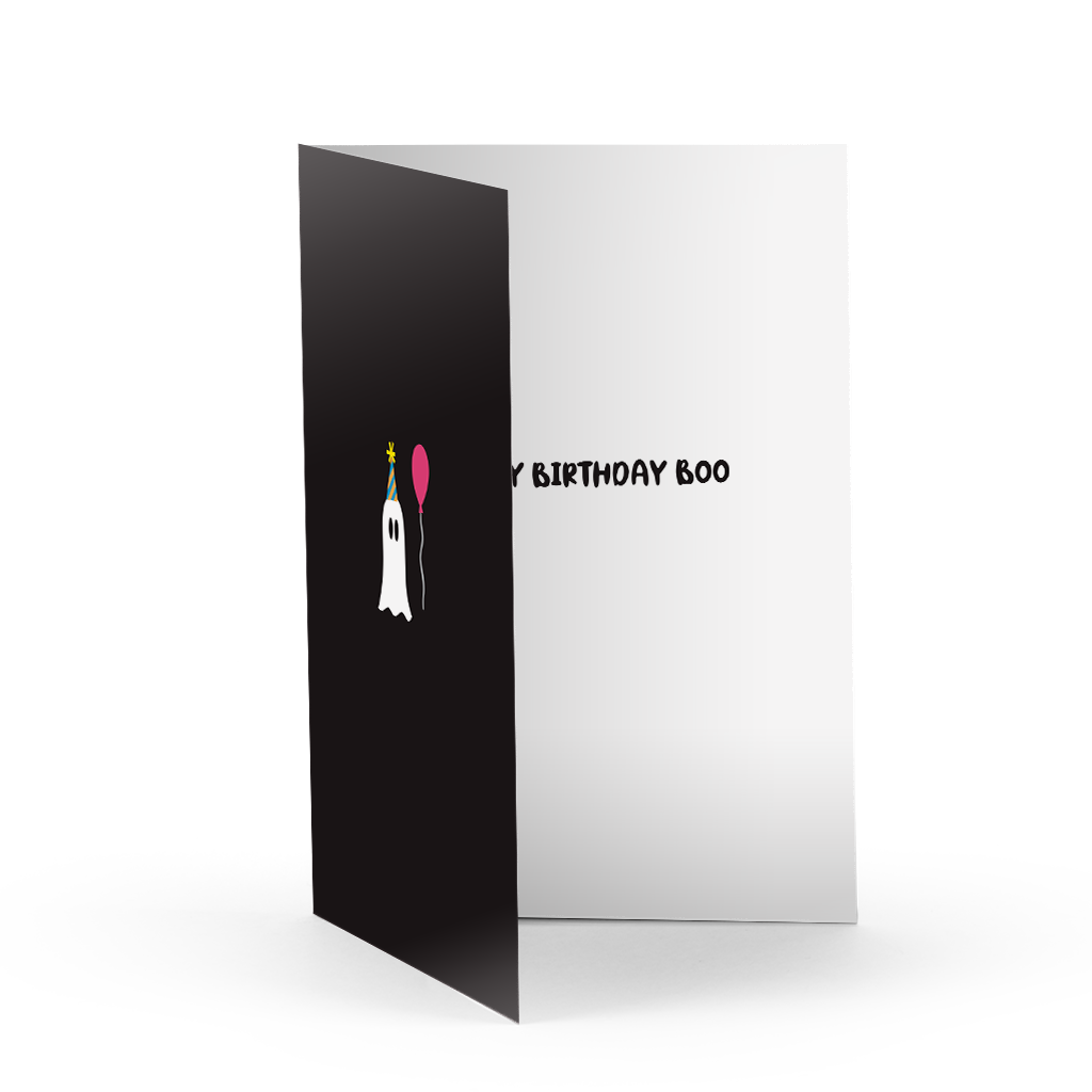 Birthday Boo Greeting Card – R. Nichols