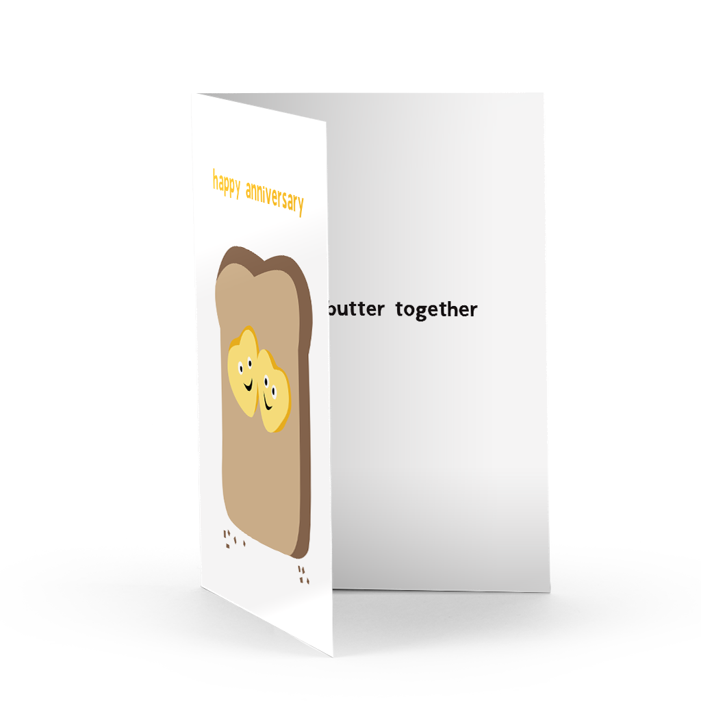 Butter Anniversary Greeting Card – R. Nichols