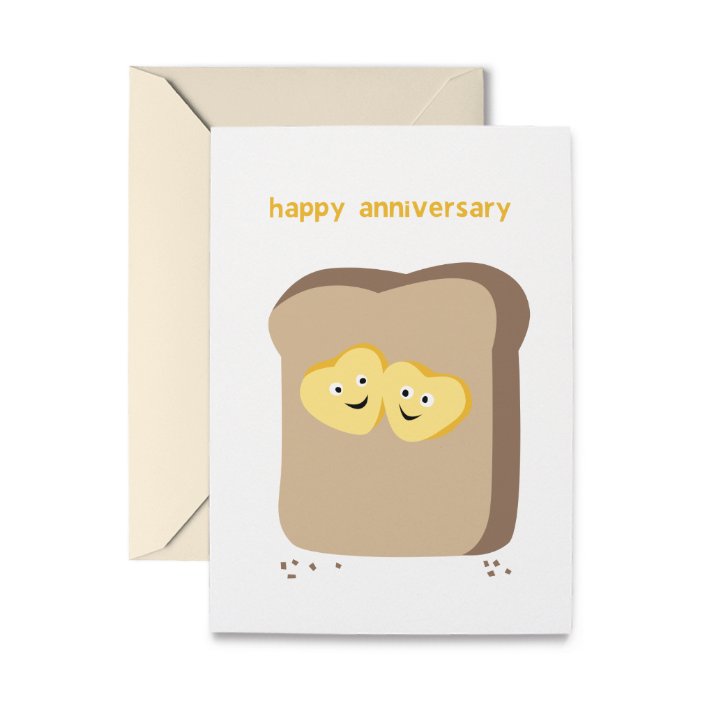 Butter Anniversary Greeting Card – R. Nichols