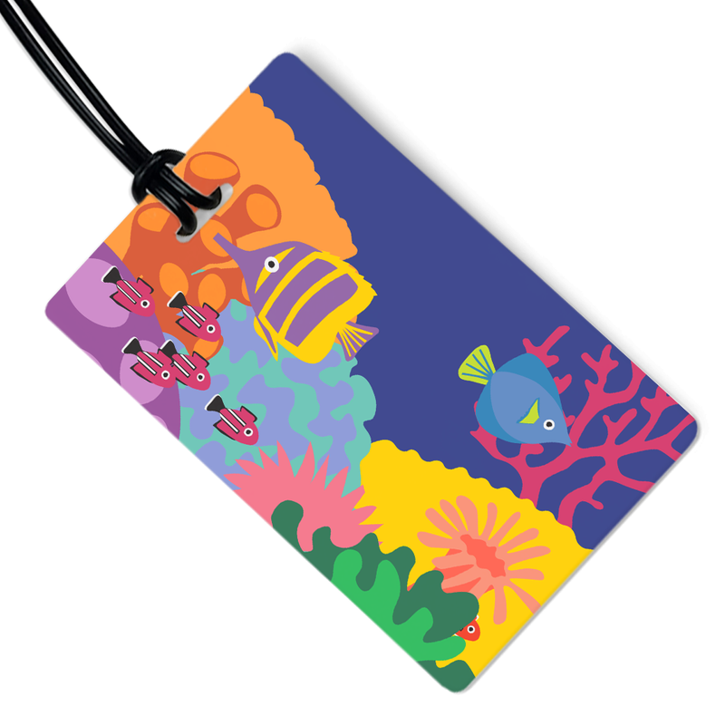 Coral Reef Luggage Tag – R. Nichols