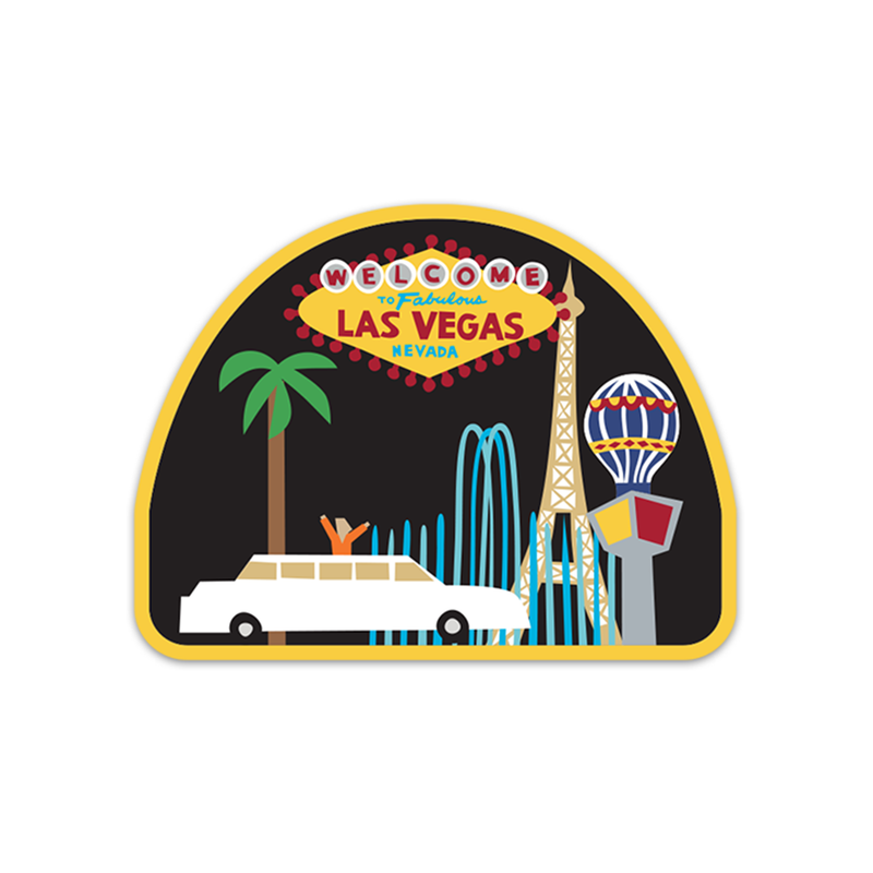 Las Vegas Sticker – R. Nichols