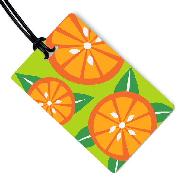 Orange Slice Luggage Tag – R. Nichols
