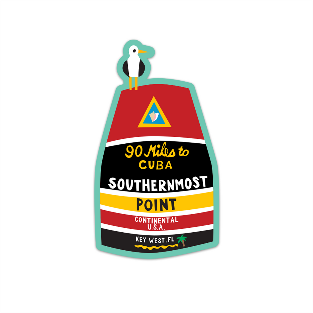 Southernmost Point Sticker – R. Nichols