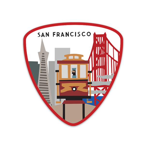 San Francisco Sticker – R. Nichols