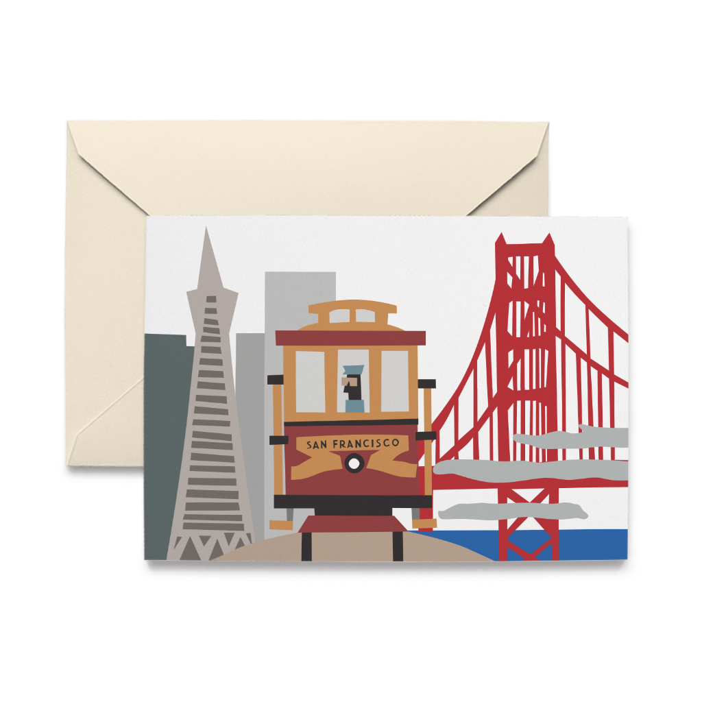 San Francisco Note Cards – R. Nichols