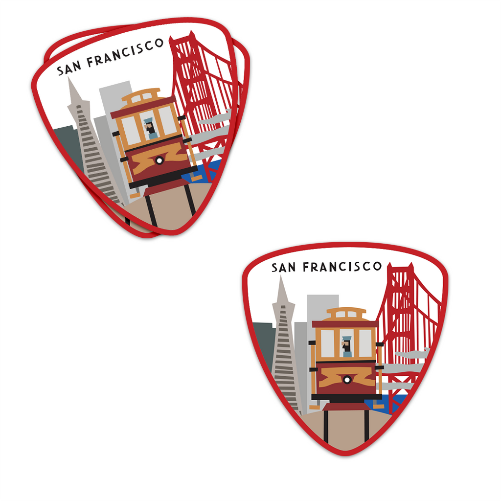 San Francisco Sticker – R. Nichols