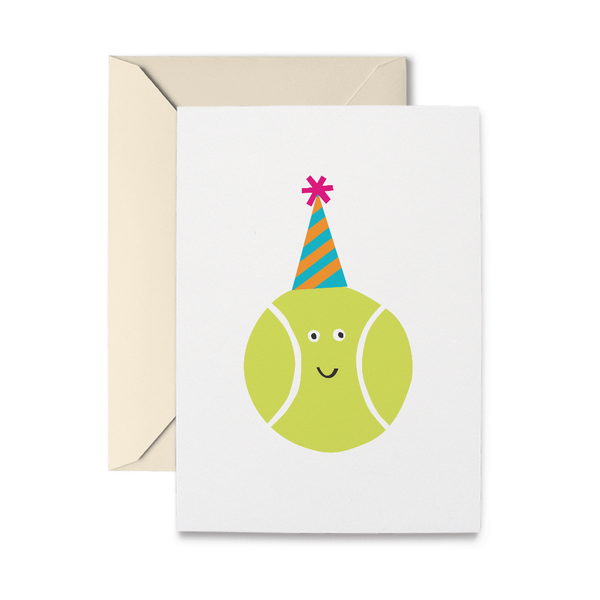 Tennis Ball Birthday Greeting Card – R. Nichols