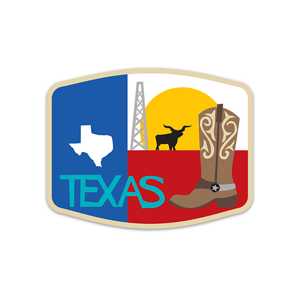 Texas Sticker – R. Nichols