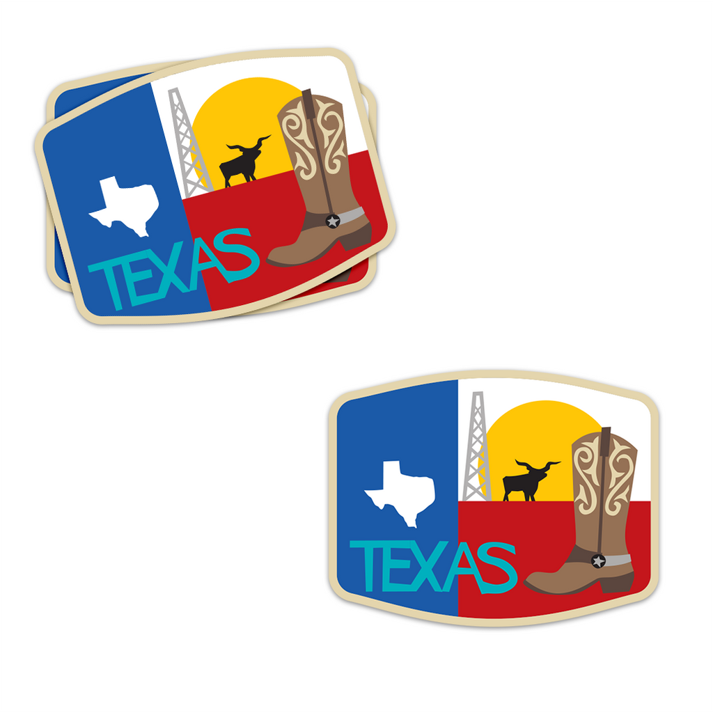 Texas Sticker – R. Nichols