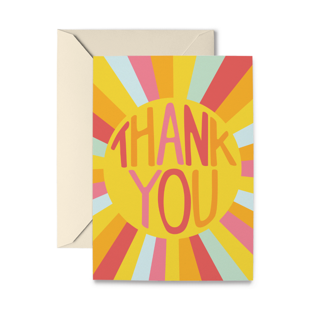 Thank You Sunshine Greeting Card – R. Nichols