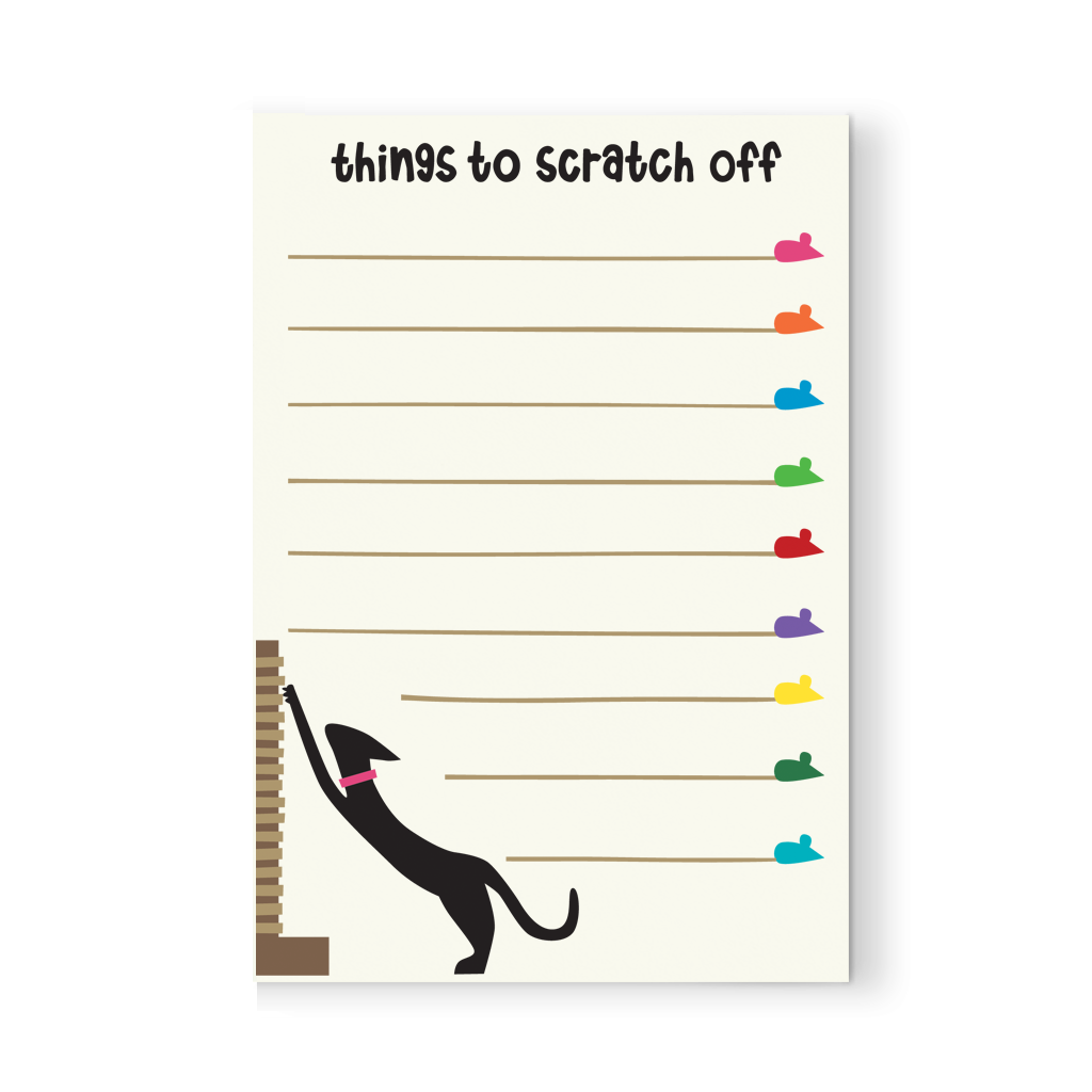 Cat Scratch Notepad – R. Nichols