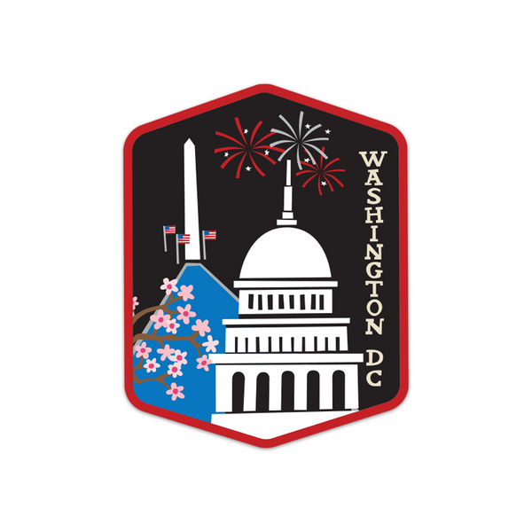 Washington DC Sticker – R. Nichols